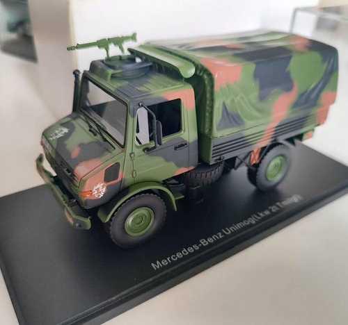 1/43 Mercedes-Benz Unimog (Lkw 2t Tmilgl) военный