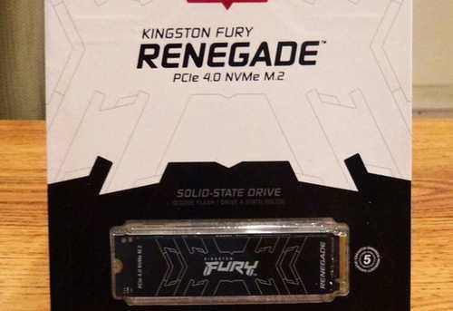 SSD M2 Kingston Fury Renegade 1TB 5 лет гарантии