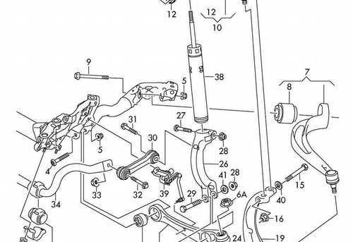 Саилент блок Ауди а4