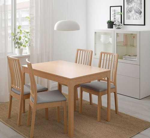 Раздвижной стол икея экедален (IKEA ekedalen)