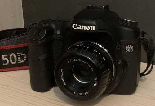 Зеркальный фотоаппарат canon 50d body