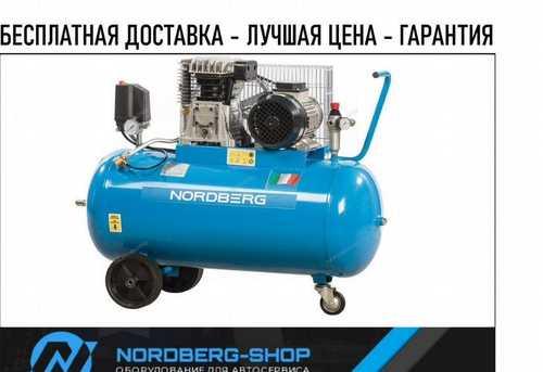 Компрессор поршневой nordberg NC100/360