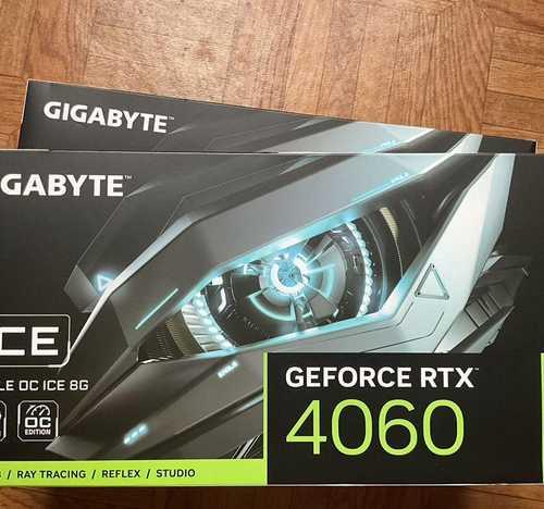 Видеокарта Geforce RTX 4060 Eagle OC Ice новая