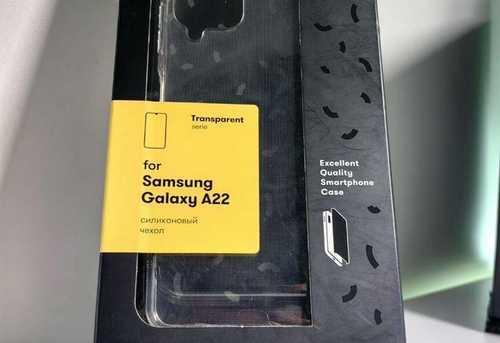 Силиконовый чехол на Samsung A22