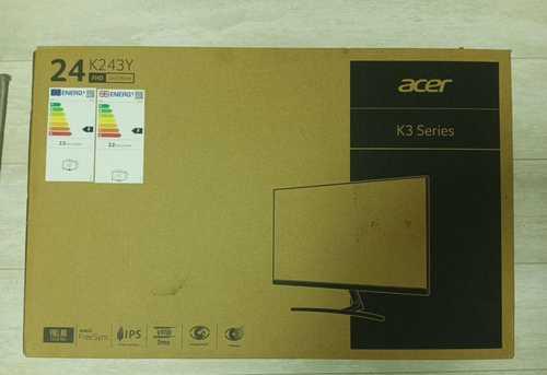 Монитор для компьютера acer 24 дюйма IPS 75 гц