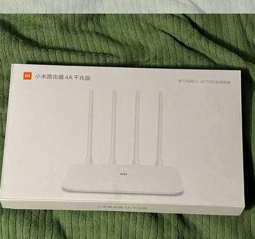 Wifi роутер Xiaomi 4a gigabit edition