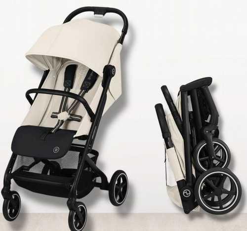 Коляска прогулочная Cybex Beezy Canvas White