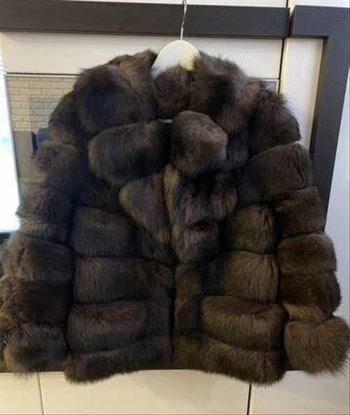 Полушубок из песца
