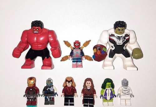 Lego Marvel minifigures