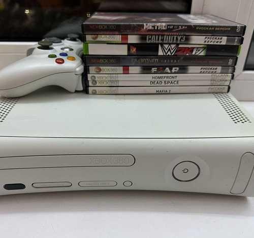 Xbox 360 с играми