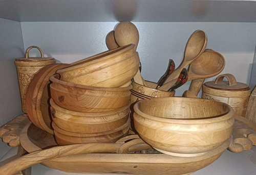 Астау деревянная посуда