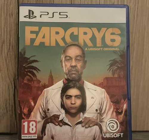 Диск на ps5 Far Cry 6