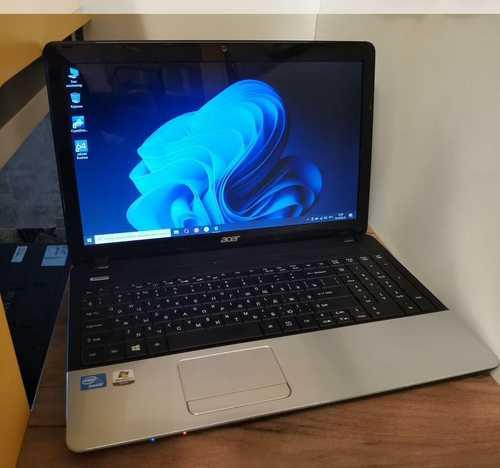 Acer E1-531, Intel B830, 8Gb, SSD, Новая АКБ