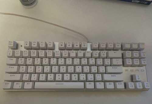 Механическая клавиатура белая