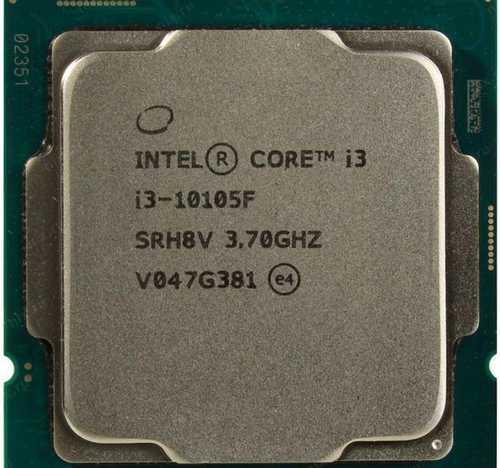 Процессор LGA1200 Intel Core i3 10105F OEM Б.У