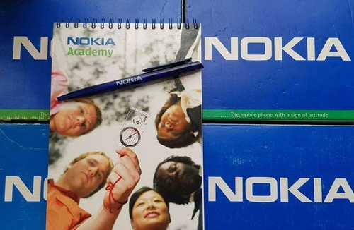 Комплект блокнот+ручка Nokia