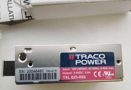 Блок питания Traco Power TXL025-05S 220-5В