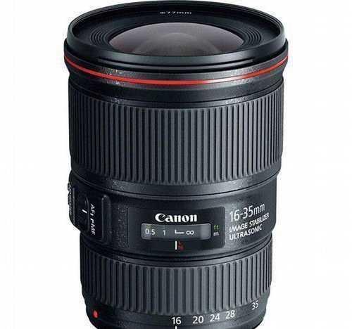 Объектив Canon EF 16-35mm f/4L IS USM Новый