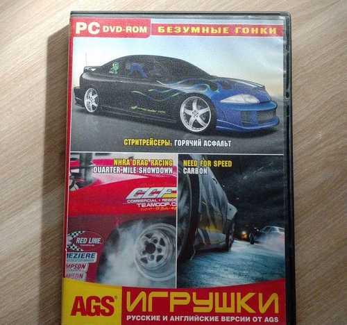 PC DVD-ROM диск с гонками