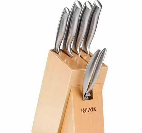 Набор ножей с подставкой Huo Hou Knife Set 6in1