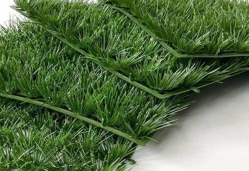 Газон искусственный, тонкая трава, 25*25 см, набор
