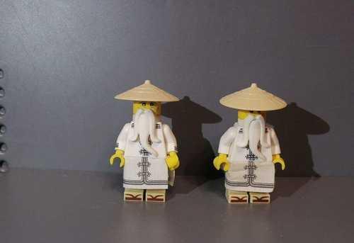 Lego Ninjago минифигурки Сенсей Ву