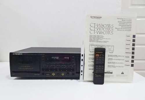 Дека кассетная pioneer CT-W803RS