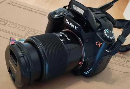 Зеркальный фотоаппарат Sony A350 с экраном