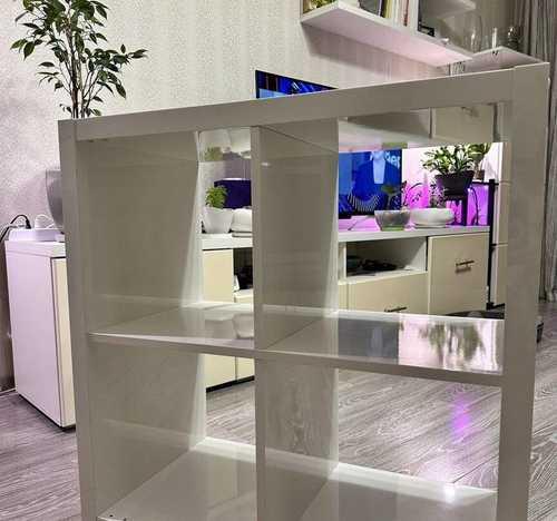 Стеллаж IKEA каллакс 8 ячеек и 4 ячейки