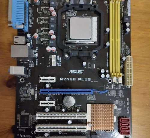 Материнская плата Asus m2n68 plus