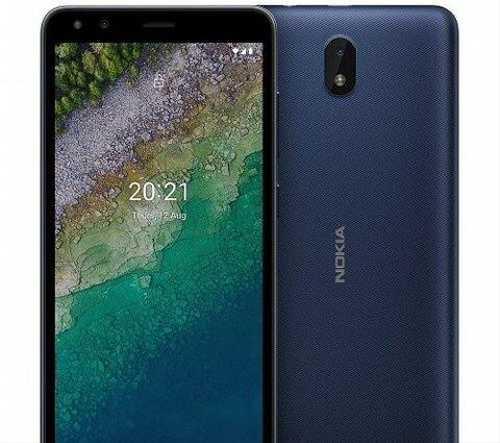 Nokia C01 Plus DS 1/16Gb Blue (синий)
