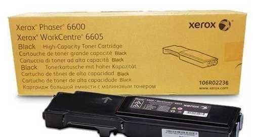 Картридж Xerox 106R02236 черный для Xerox Ph 6600