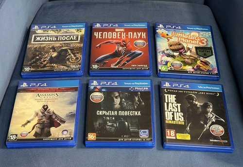 PS4 игры: Days Gone, Spiderman, Last of Us