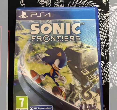 Игра для playstation ps4, sonic frontiers