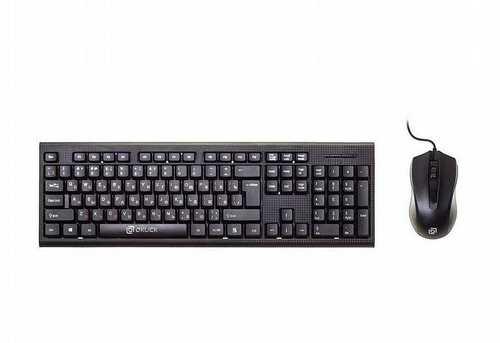 Клавиатура + мышь Оклик 620M, черный