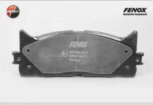 Fenox BP43046 Колодки тормозные дисковые перед пра
