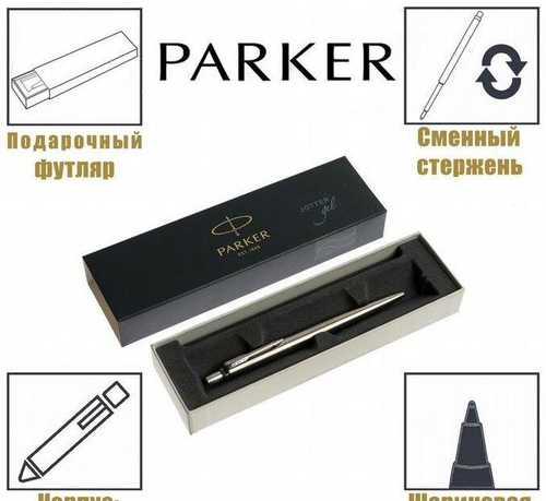 Ручка гелевая Parker Jotter Core K694 Stainless St