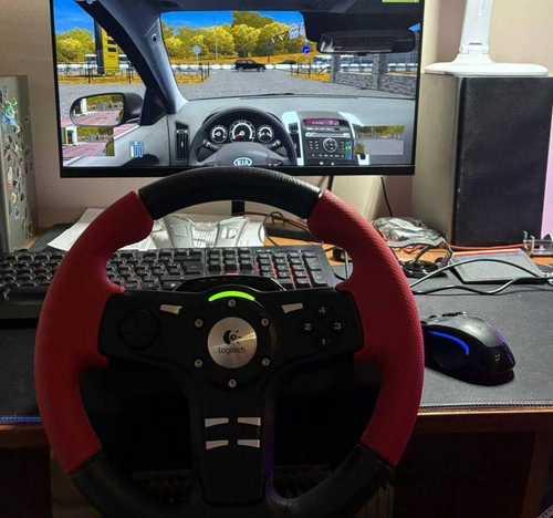 Руль Logitech Formula Force EX Feedback