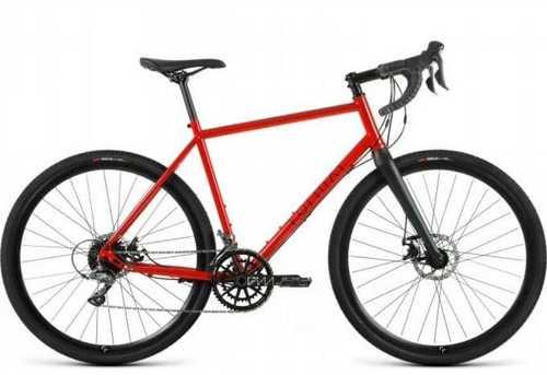 Велосипед format 5222 CF 700C 20 ск (красный) 2023