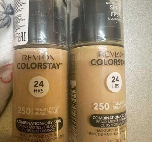 2 тональных крема Revlon тон 250