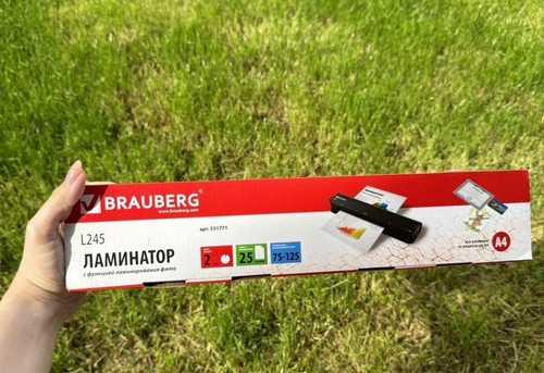 Ламинатор Brauberg L245 и пленка для ламинирования