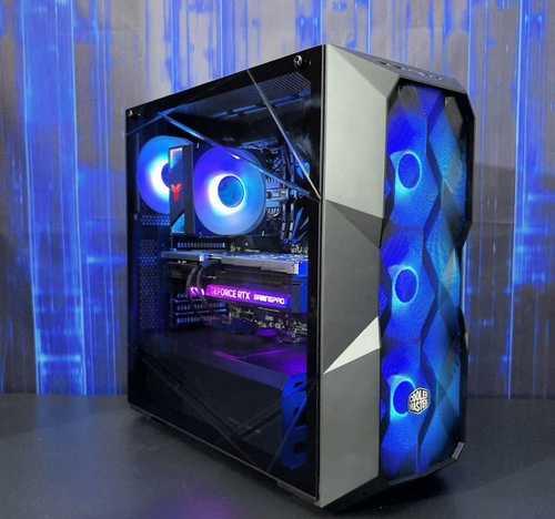 Мощные игровые пк авито nvidia 4070 Ti+i5-12600KF