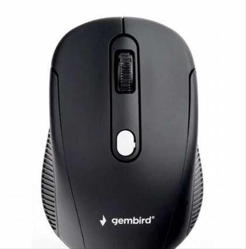 Беспроводная мышь Gembird musw-420, черный