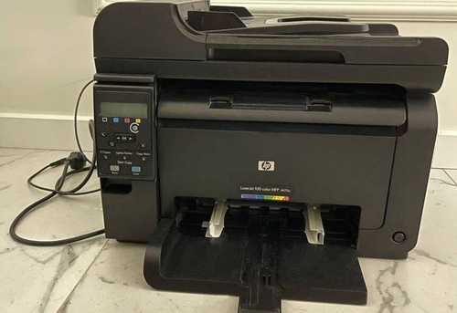 Цветной лазерный принтер hp lj 100 color mfp