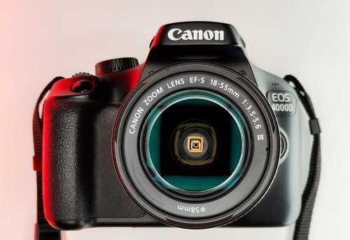 Фотоаппарат Canon 4000d kit