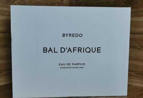 Парфюм byredo Bal d'Afrique