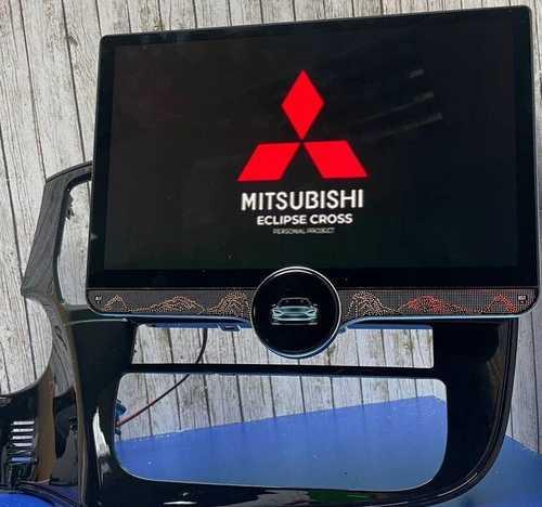 Магнитола mitsubishi outlander с carplay/установка