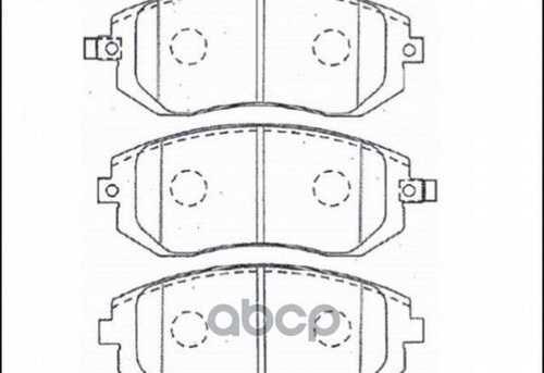 Дисковые тормозные колодки advics 26296-AE160