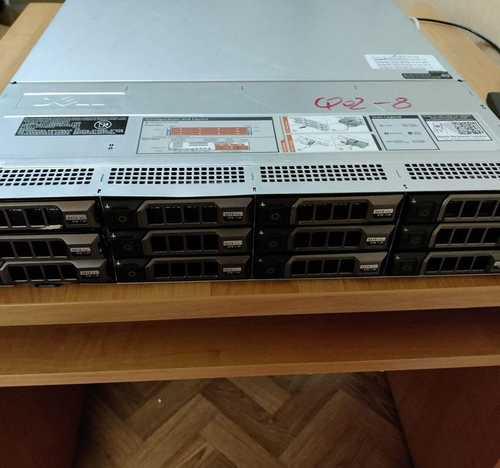 Сервер Dell r730xd 12lff 2*2640v4, 96Gb, 2*750w