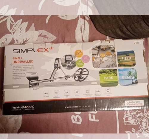 Металлоискатель nokta makro simplex plus